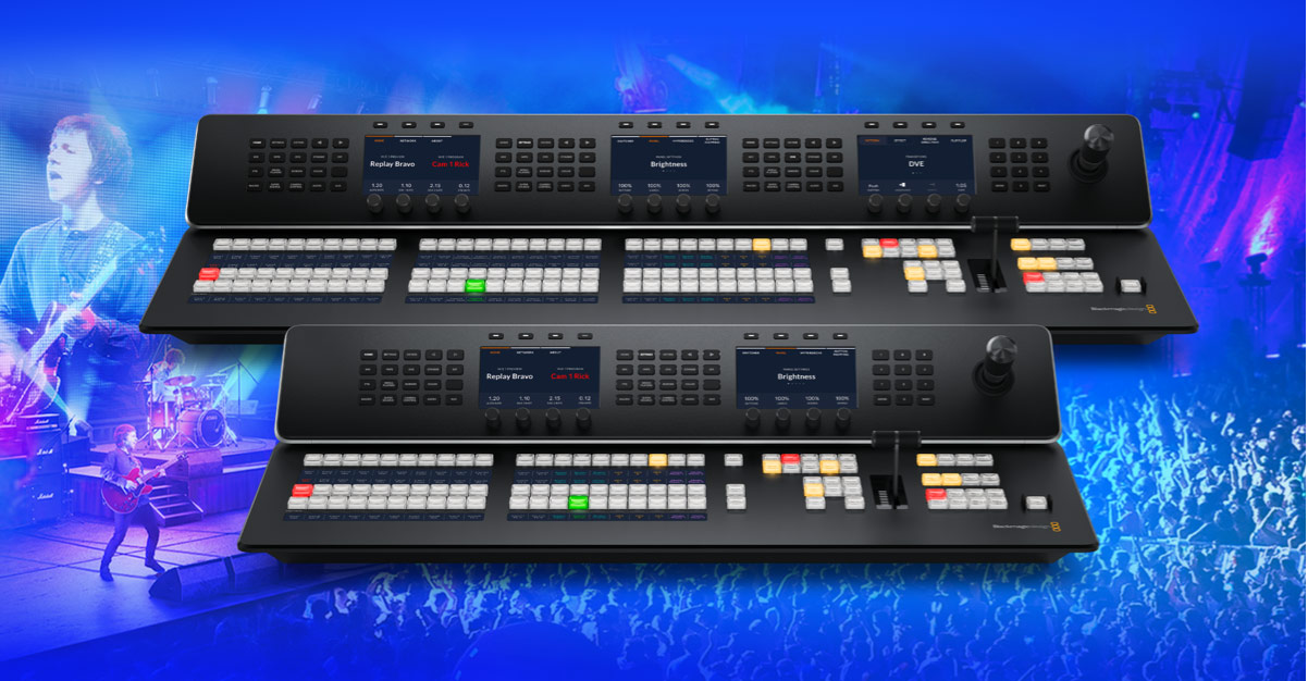 ATEM 1 M/E Advanced Panel 20および30